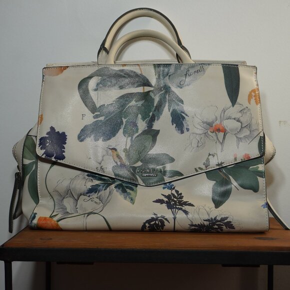 Fiorelli | Bags | Fiorelli Botanical Print Leather Large ...